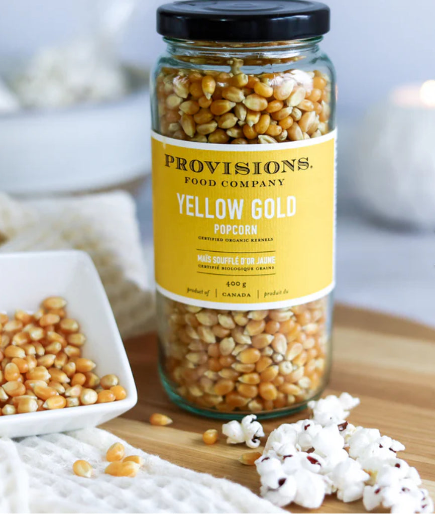 Organic Yellow Gold Popcorn – The Local Mile Box